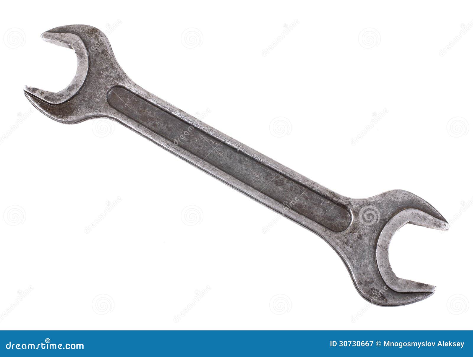 Wrench stock image. Image of closeup, metal, isolation - 30730667