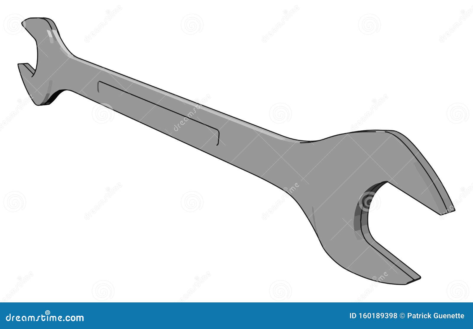 Wrench, Illustration, Vector Stock Vector - Illustration of repair ...