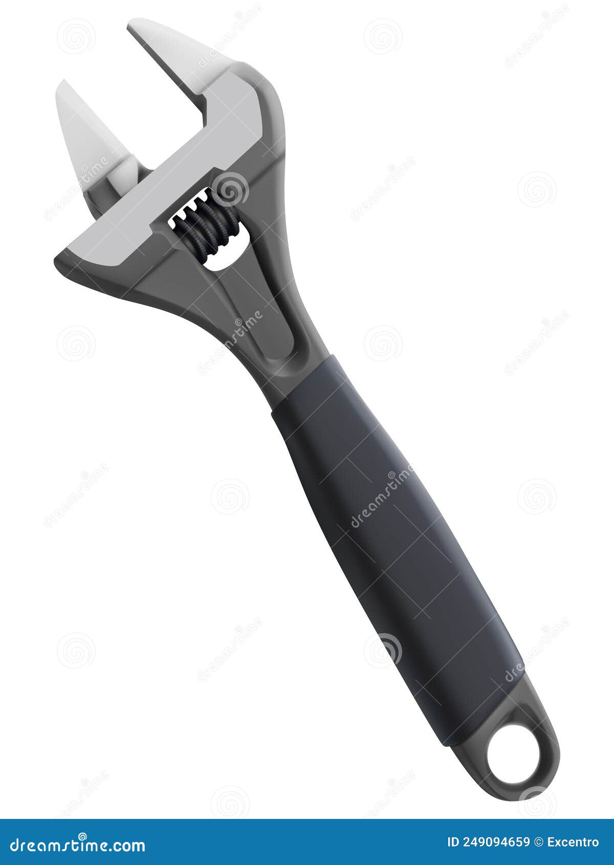 Wrench stock vector. Illustration of small, female, graphic - 249094659