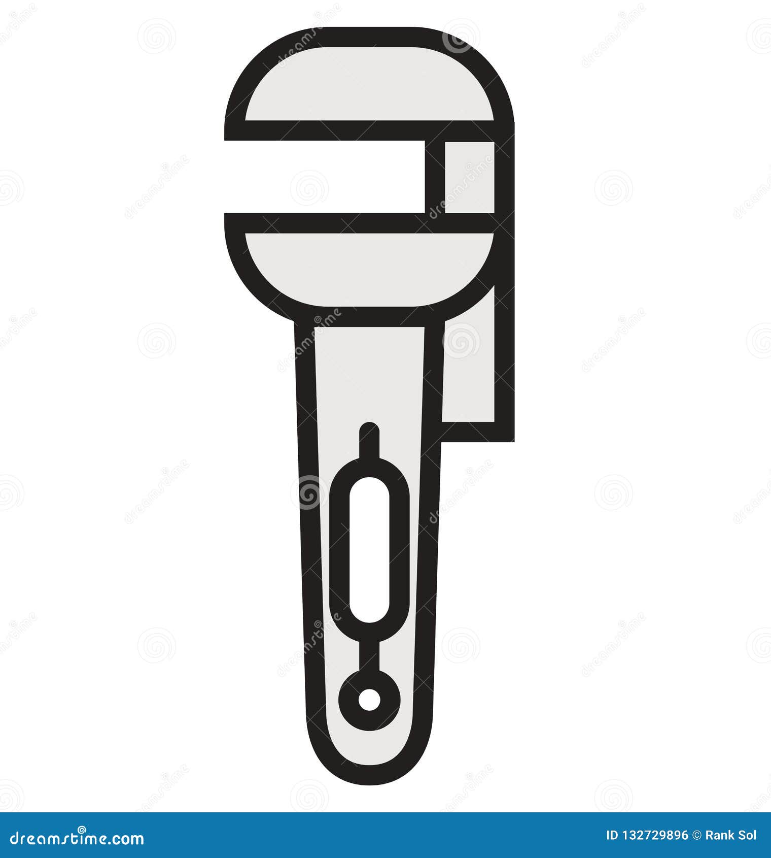 Wrench Outline and Filled Isolated Vector Icon that Can Be Easily ... Wrench Outline and Filled Isolated Vector Icon that Can Be Easily ...