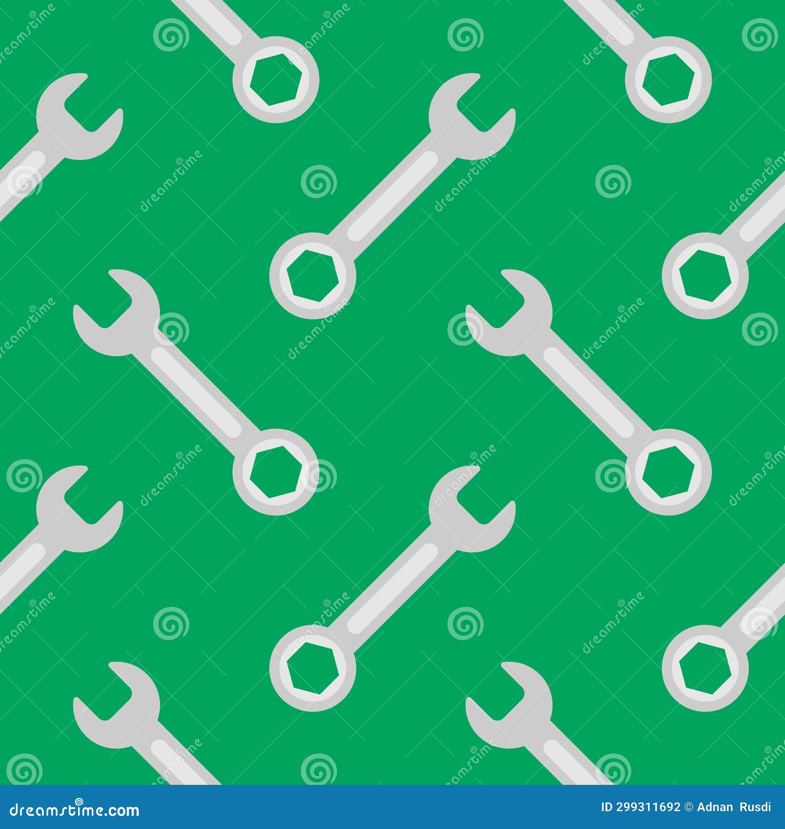 Wrench Seamless Pattern Vector Illustration. Suitable for Backgrounds ...