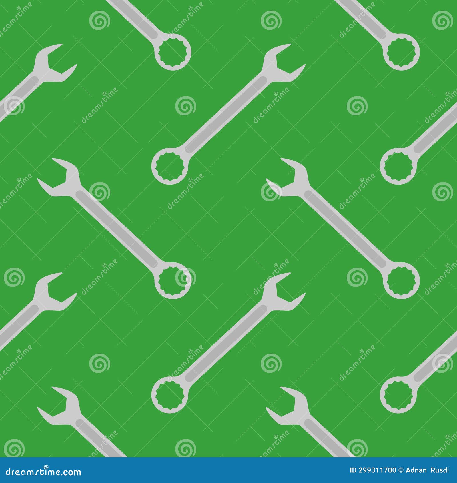 Wrench Seamless Pattern Vector Illustration. Suitable for Backgrounds ...