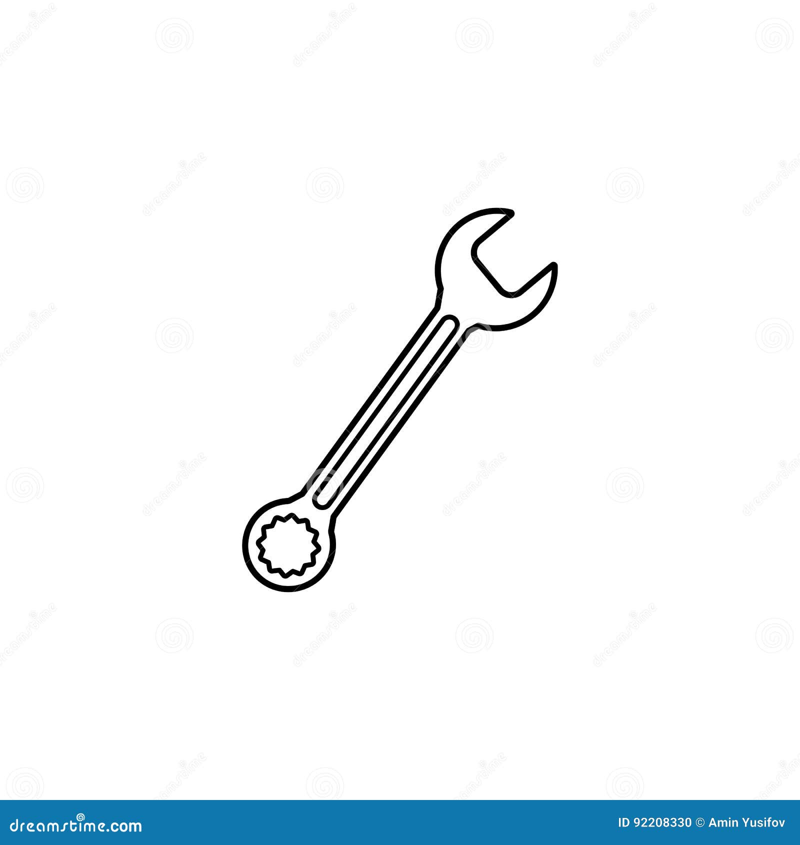 Spanner Line Stock Illustrations – 12,601 Spanner Line Stock ...