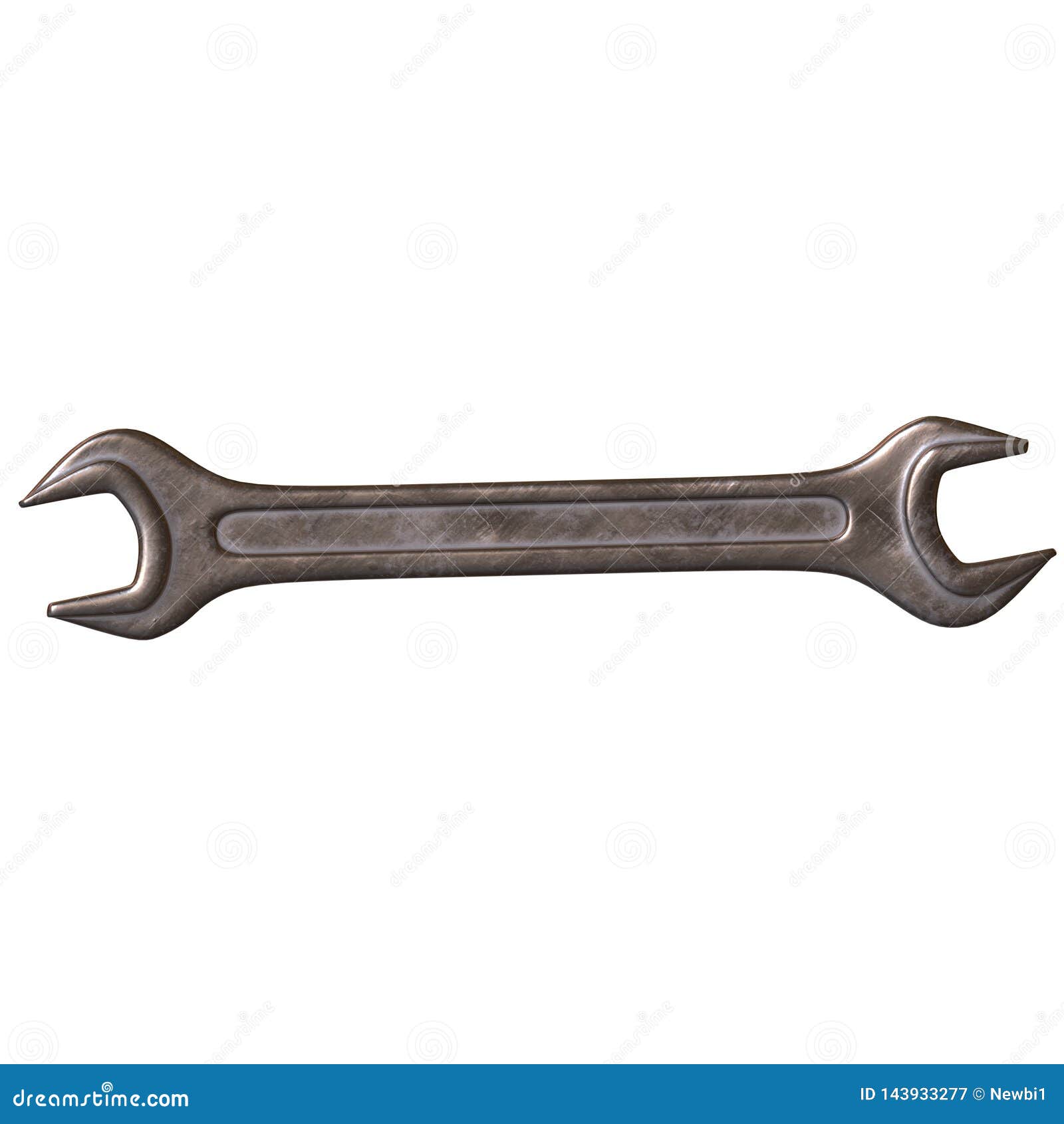 Wrench. Spanner Repair Tool Stock Illustration - Illustration of ...