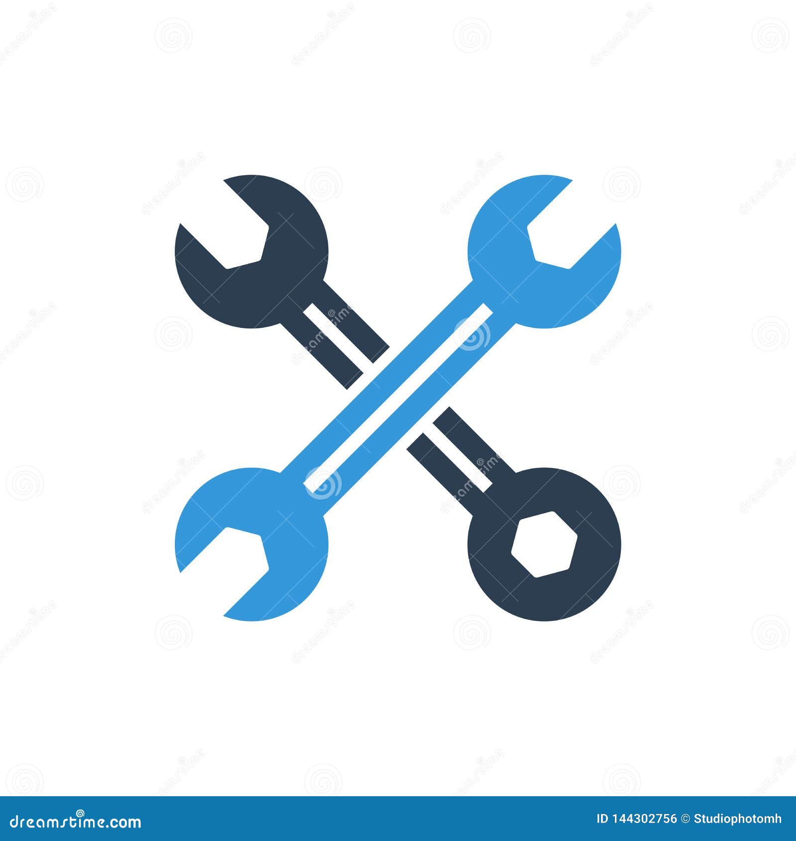 Wrench Spanner Icon Screwdriver Logo. Maintain Gear Wrench Mechanic ... Wrench Spanner Icon Screwdriver Logo. Maintain Gear Wrench Mechanic ...