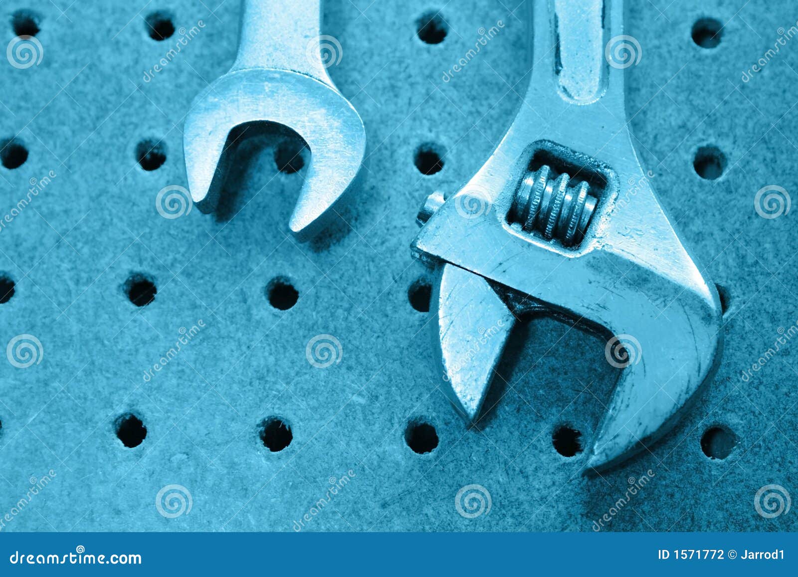 Wrenches stock photo. Image of repair, garage, crescent - 1571772