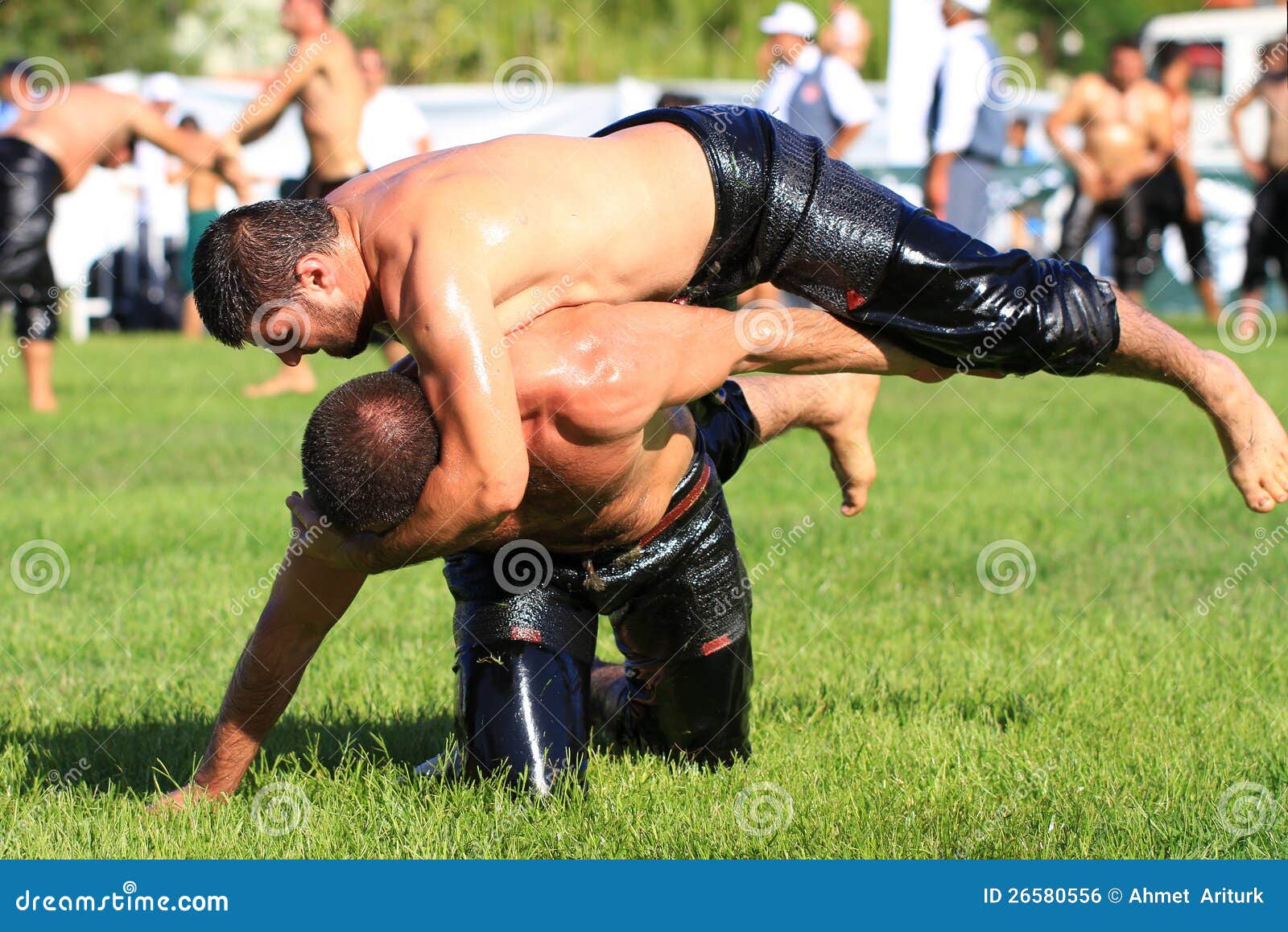 Wrestler Fighting an Opponent Editorial Photo - Image of muscle ...