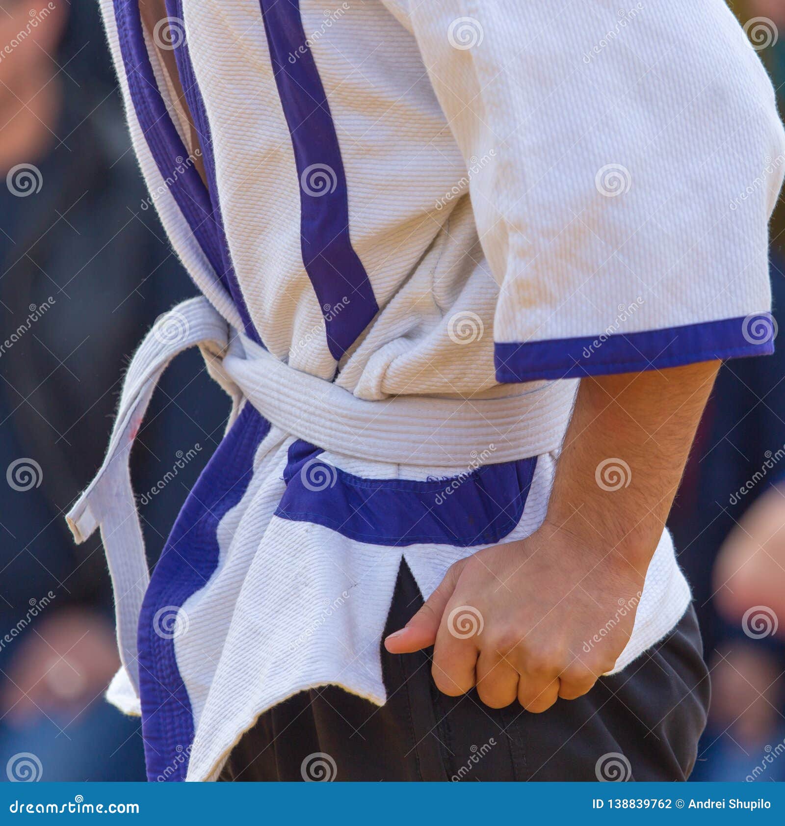 Wrestler in Kimono in Training Stock Photo - Image of caucasian, people ...