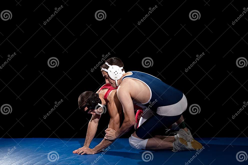 Wrestling stock image. Image of studio, motion, action - 17623121
