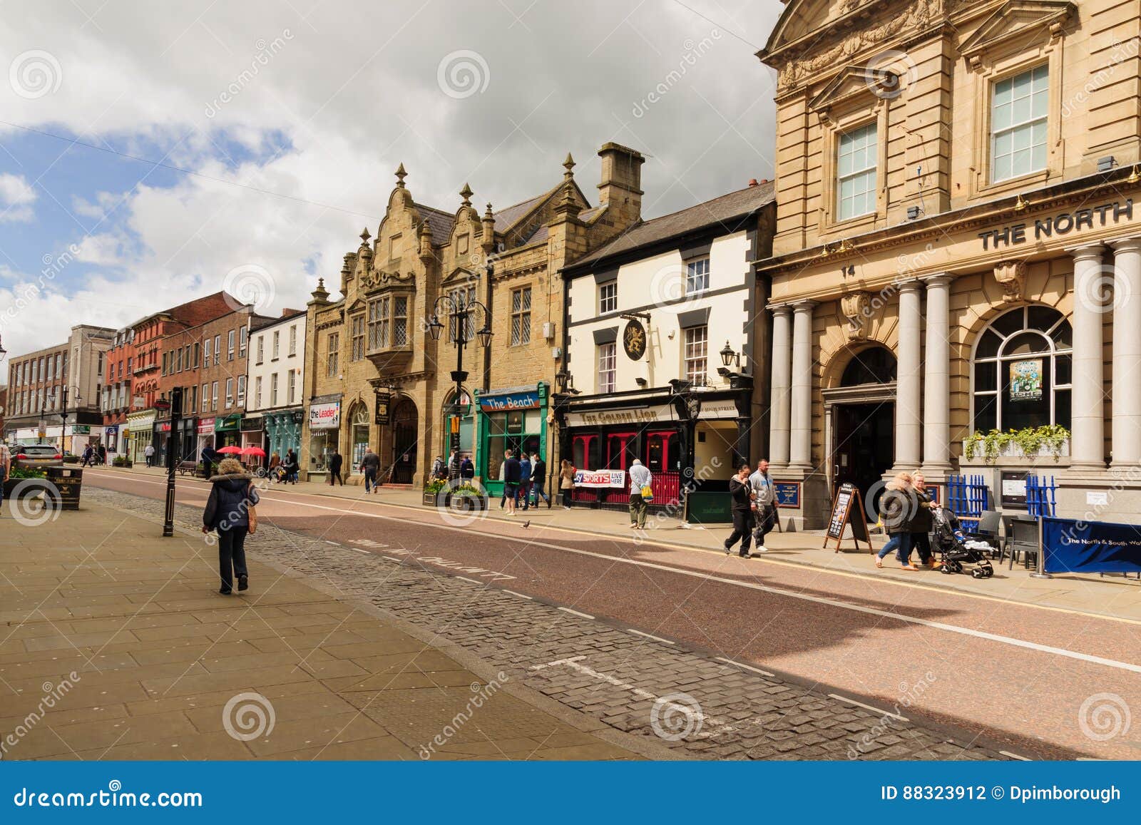 Wrexham Pays de Galles photographie éditorial. Image du systèmes - 88323912