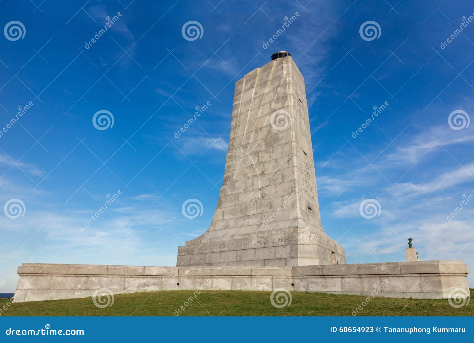 Wright brothers memorial stock image. Image of monument - 60654923
