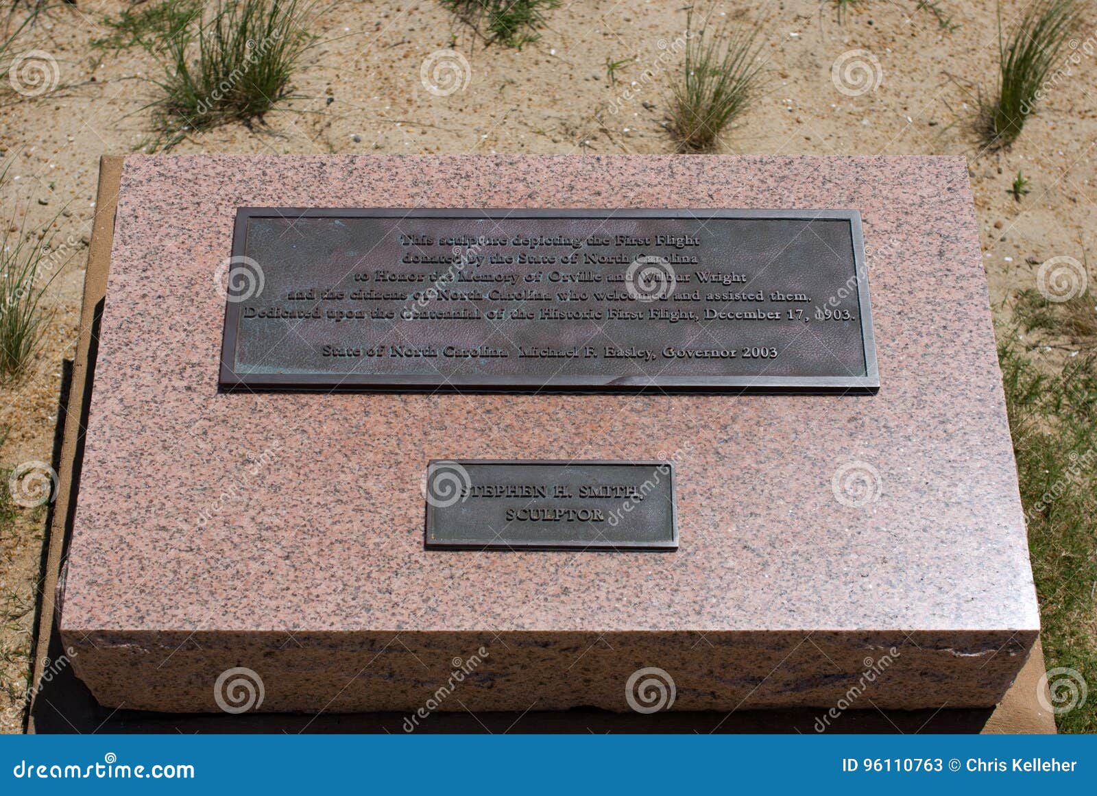 Wright Brothers National Memorial in Kitty Hawk North Carolina ...