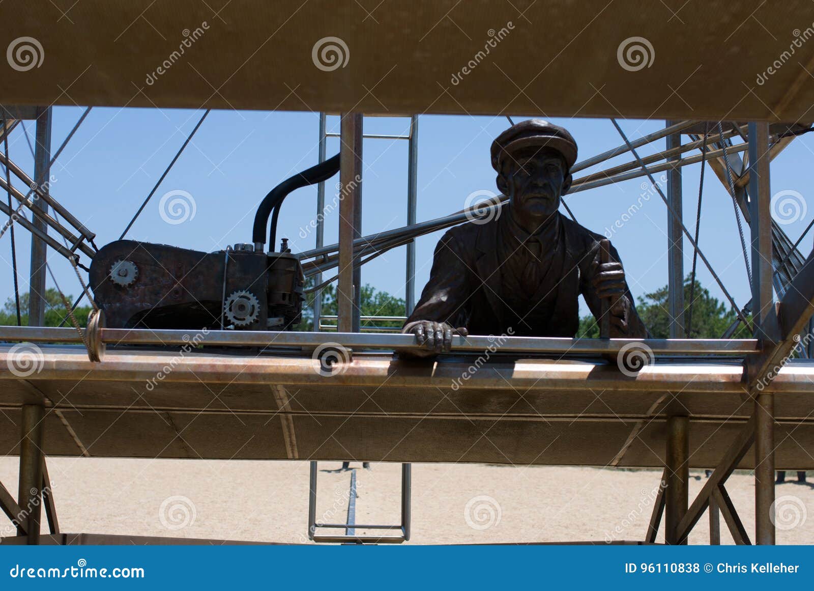 Wright Brothers National Memorial in Kitty Hawk North Carolina ...