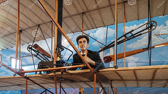 Wright Flyer, First Powerd Aircraft, Kitty Hawk Editorial Image - Image ...