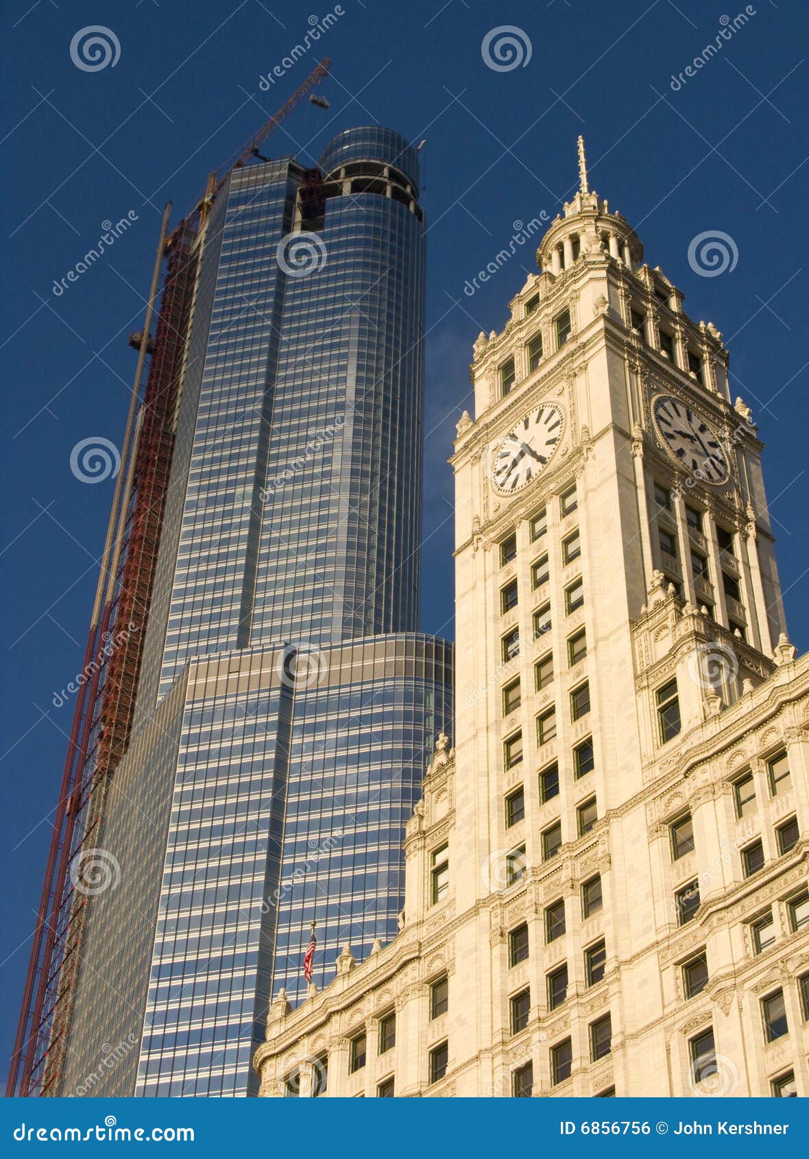 Wrigley Building editorial photo. Image of real, landmark - 6856756