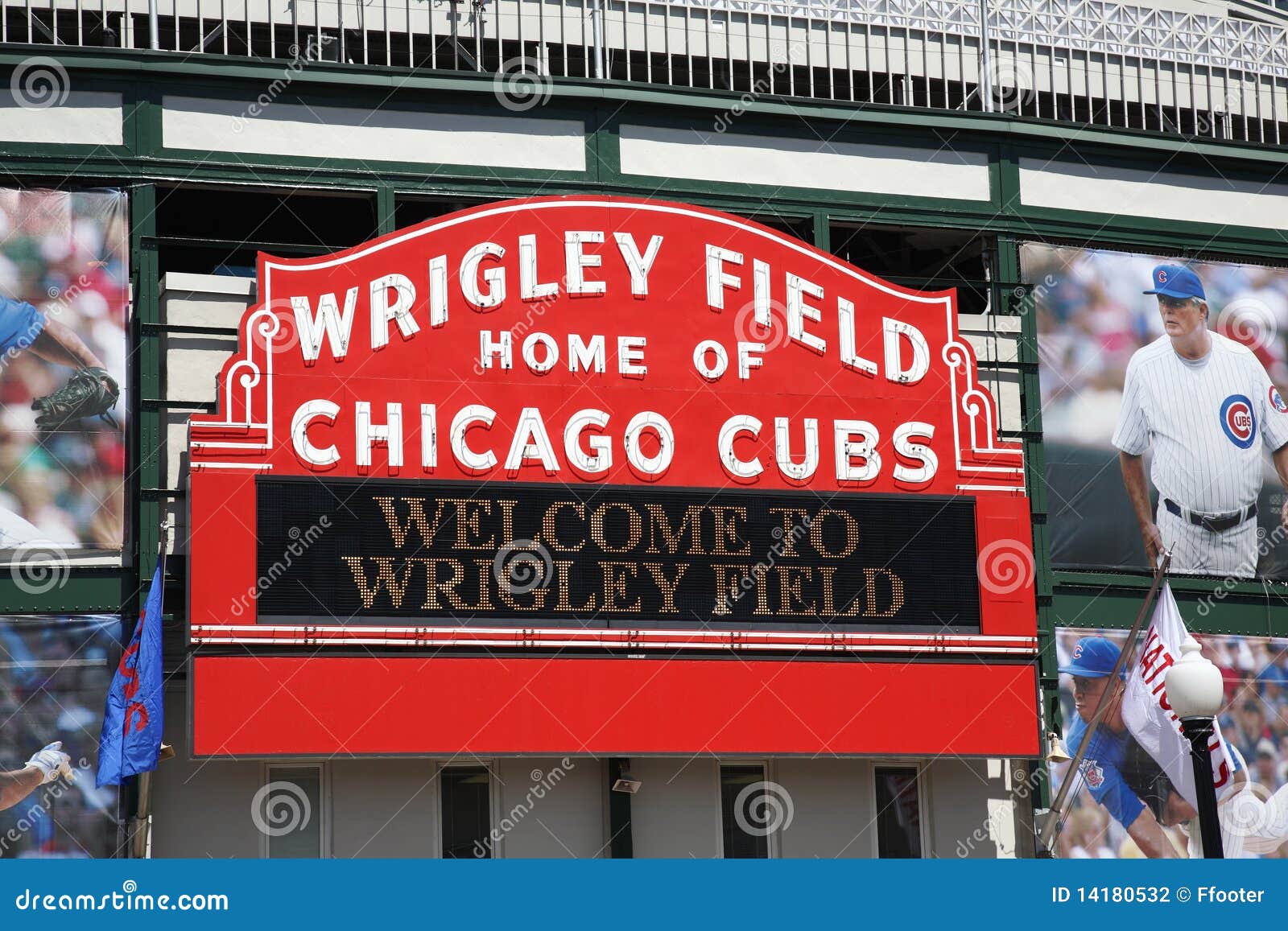 Wrigley Field - Chicago Cubs Editorial Photography - Image of national ...