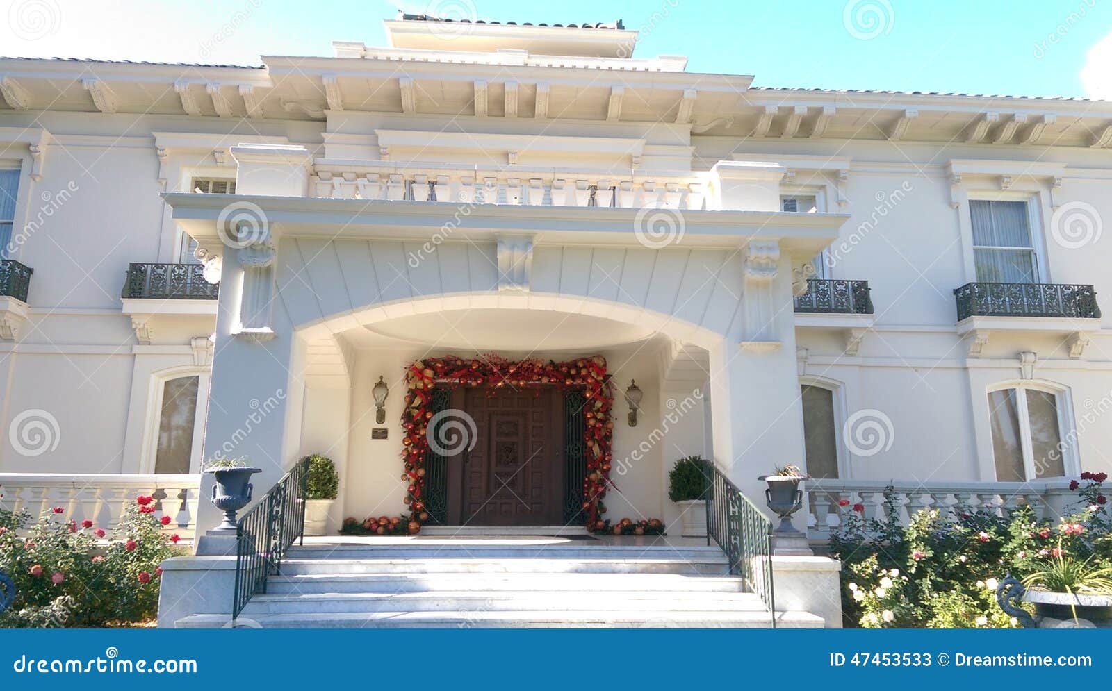 Wrigley Museum Pasadena stock image. Image of gardens - 47453533