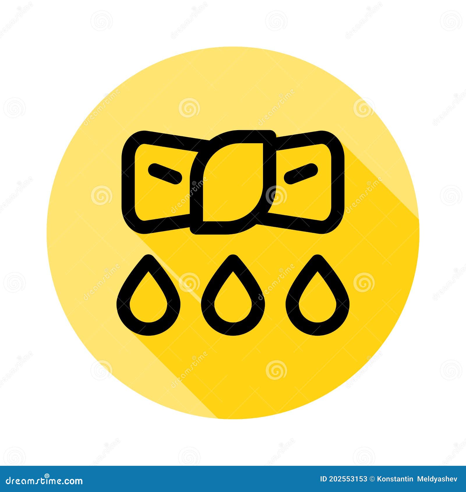Do Not Wring Icon Of 3 Types Color, Black And White, Outline. Isolated ...