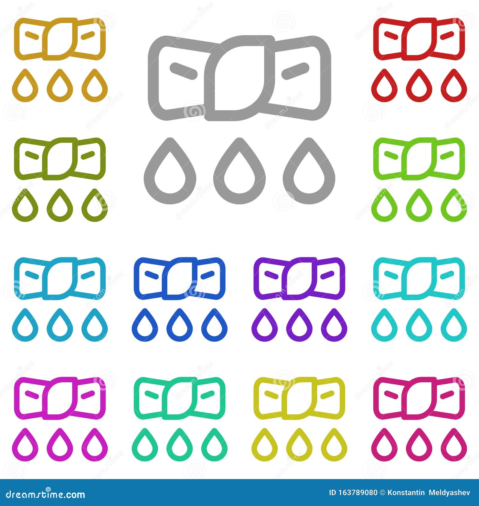 Wring Out Laundry, Squeeze Cloth, Squeezing. Flat Vector Icon ...