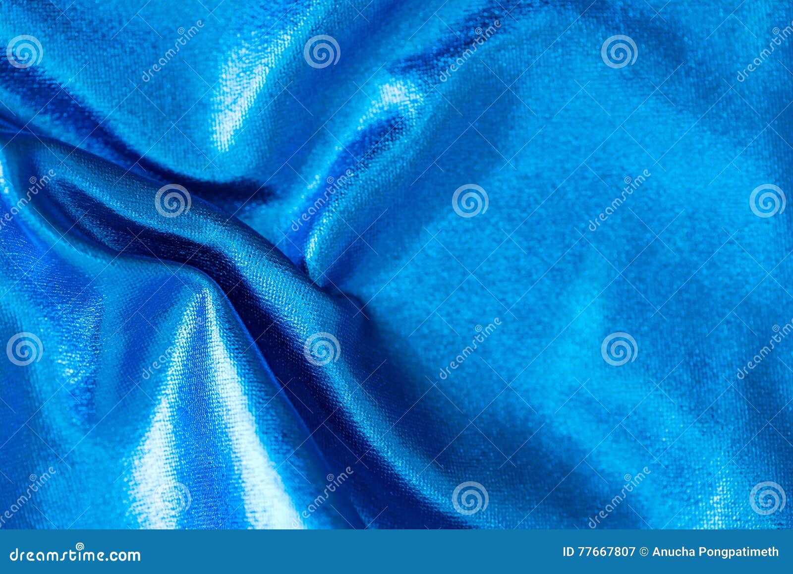Wrinkle light blue fabric stock image. Image of colorful - 77667807