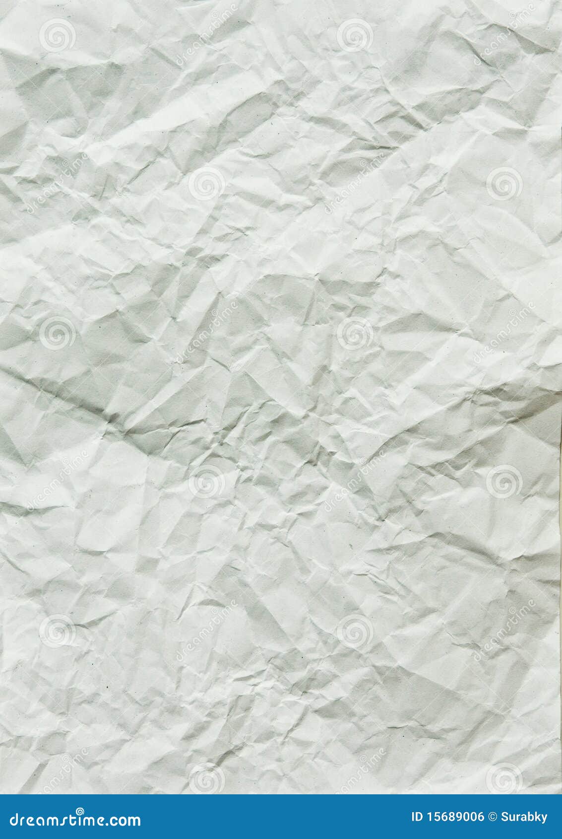 Wrinkled blank paper stock photo. Image of antique, page - 15689006