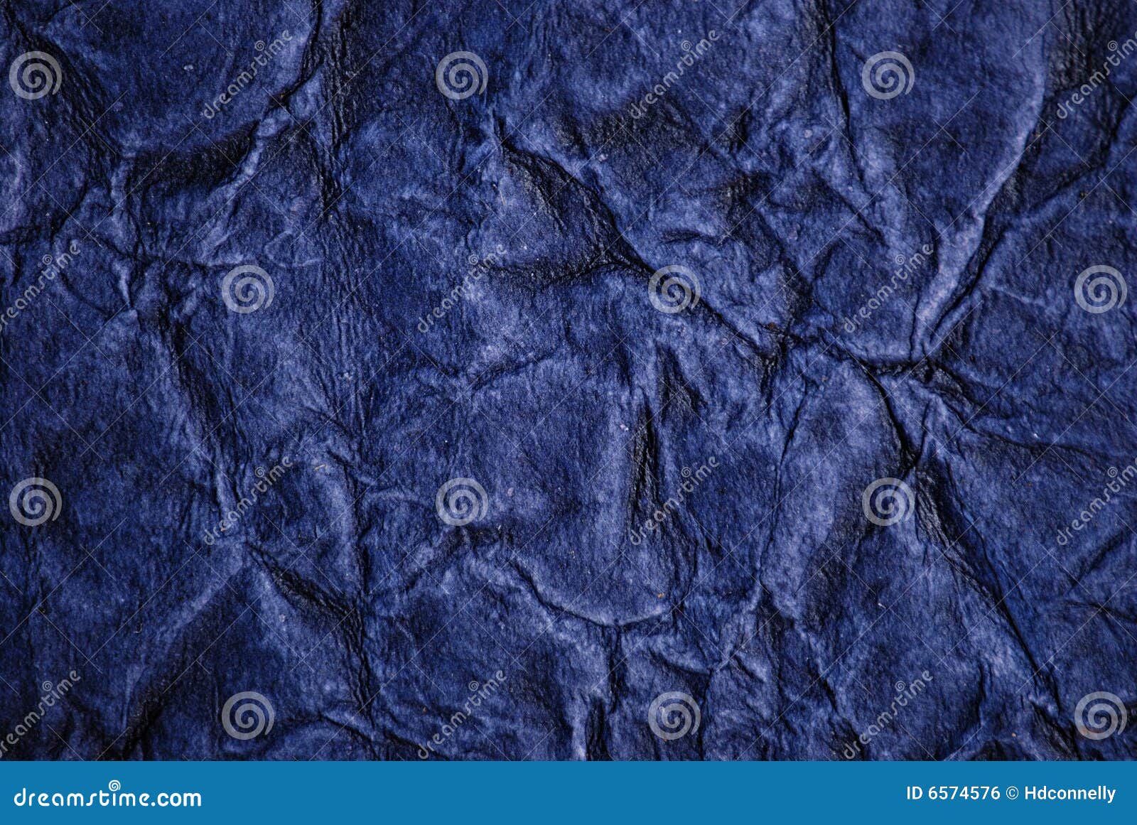 Wrinkled blue paper stock photo. Image of colorful, crumpled - 6574576