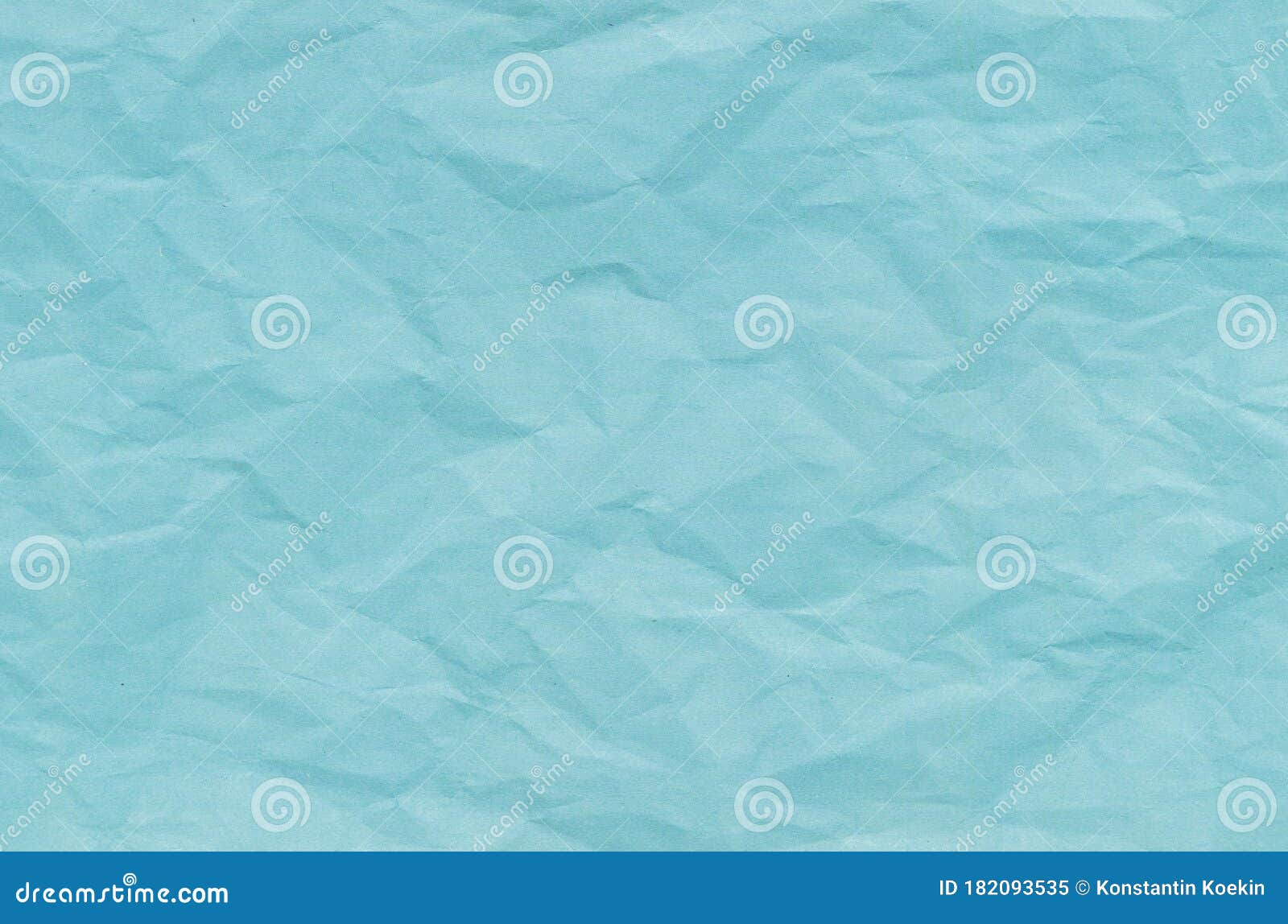 Wrinkled Blue Paper Texture Background Stock Image - Image of surface ...