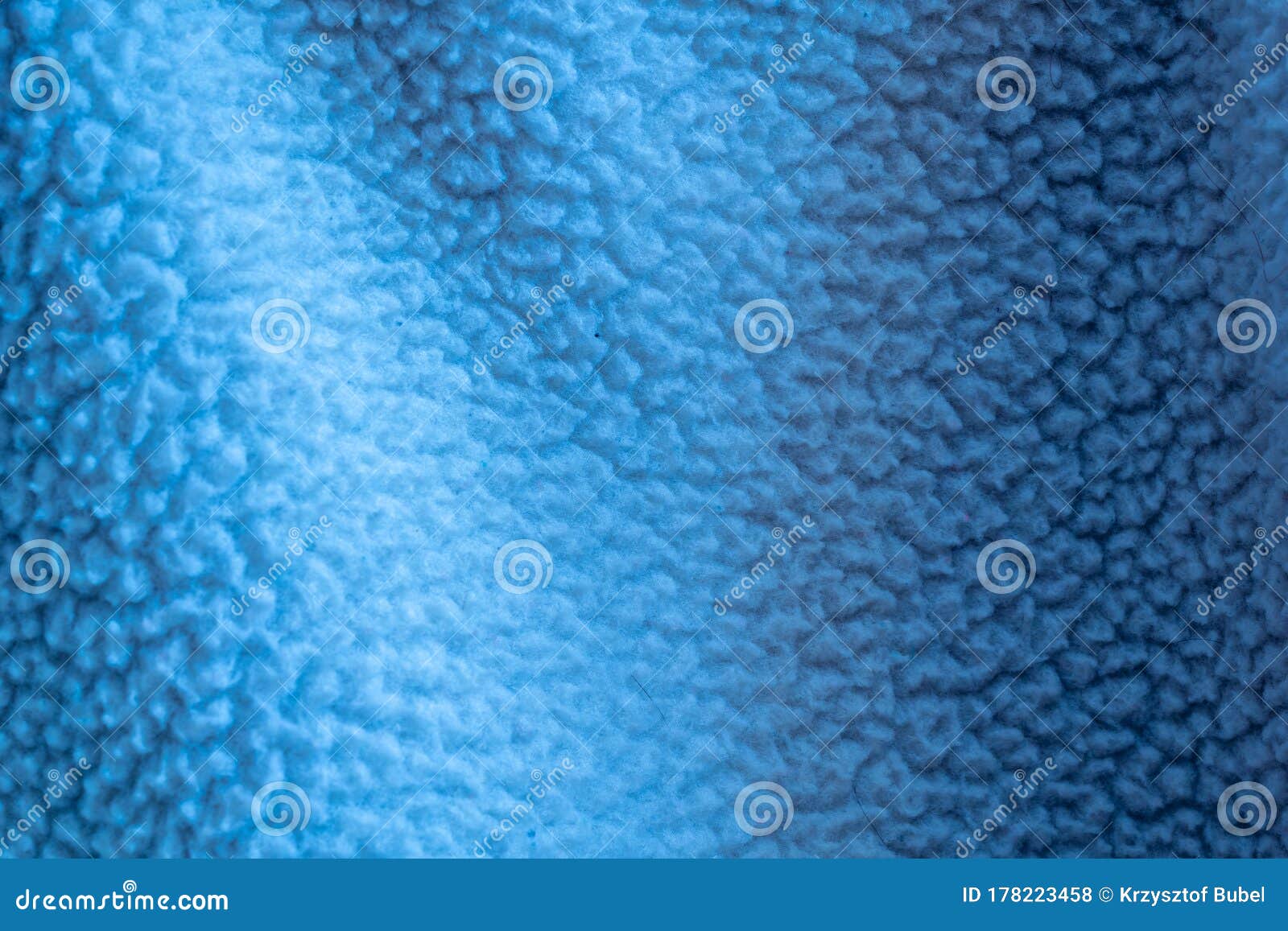 Wrinkled Blue Wool Material. Texture or Background Stock Photo - Image ...