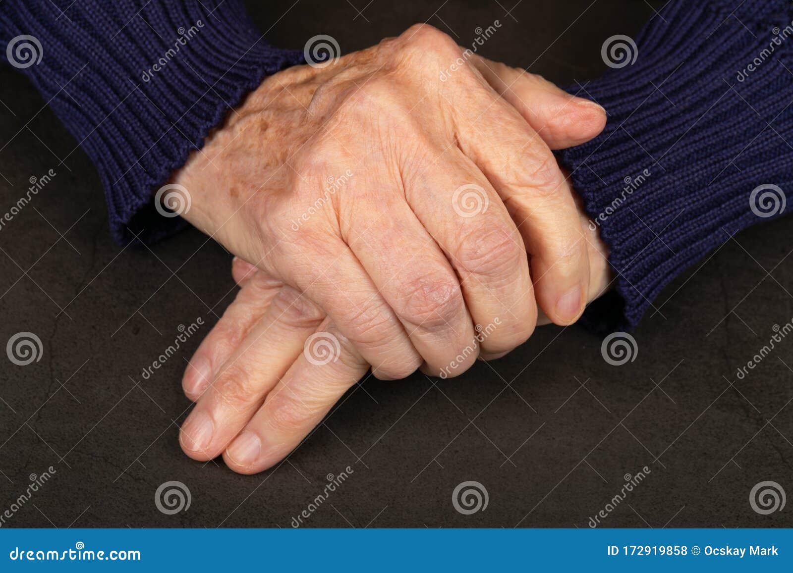 Wrinkled Elderly Hands Stock Photography | CartoonDealer.com #172919858