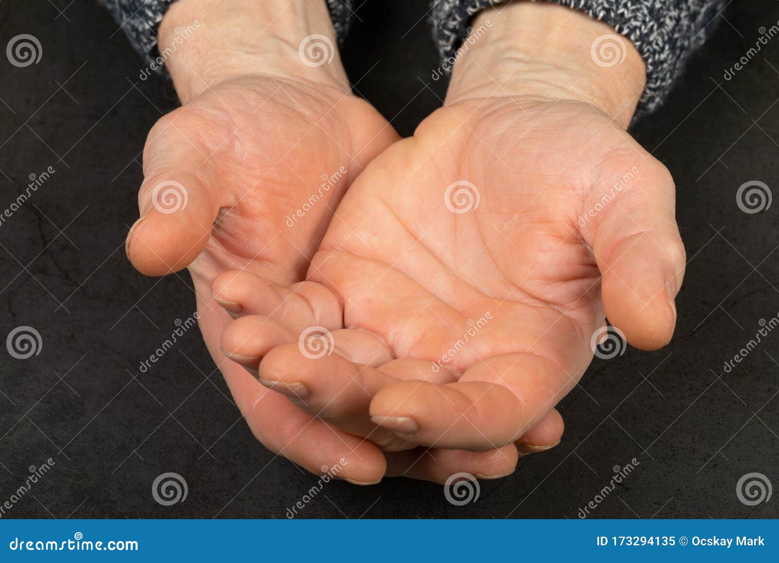 Wrinkled Elderly Hands Stock Photography | CartoonDealer.com #172919858