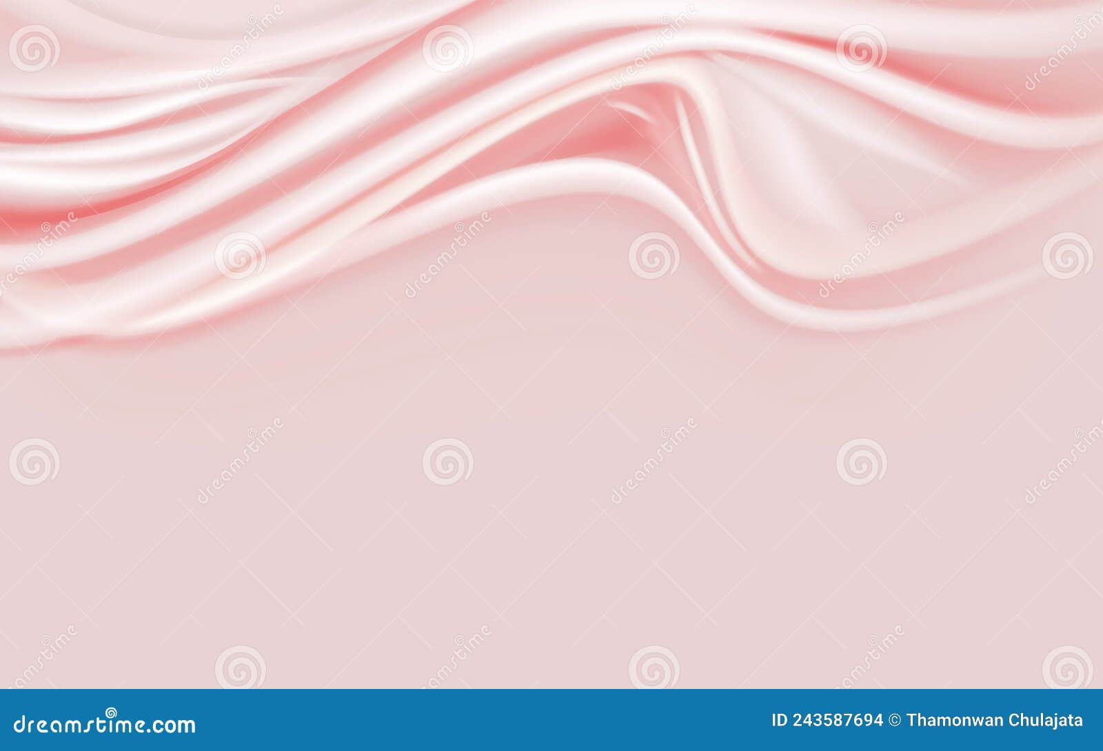 Wrinkled Fabric Template Background Stock Vector - Illustration of soft ...