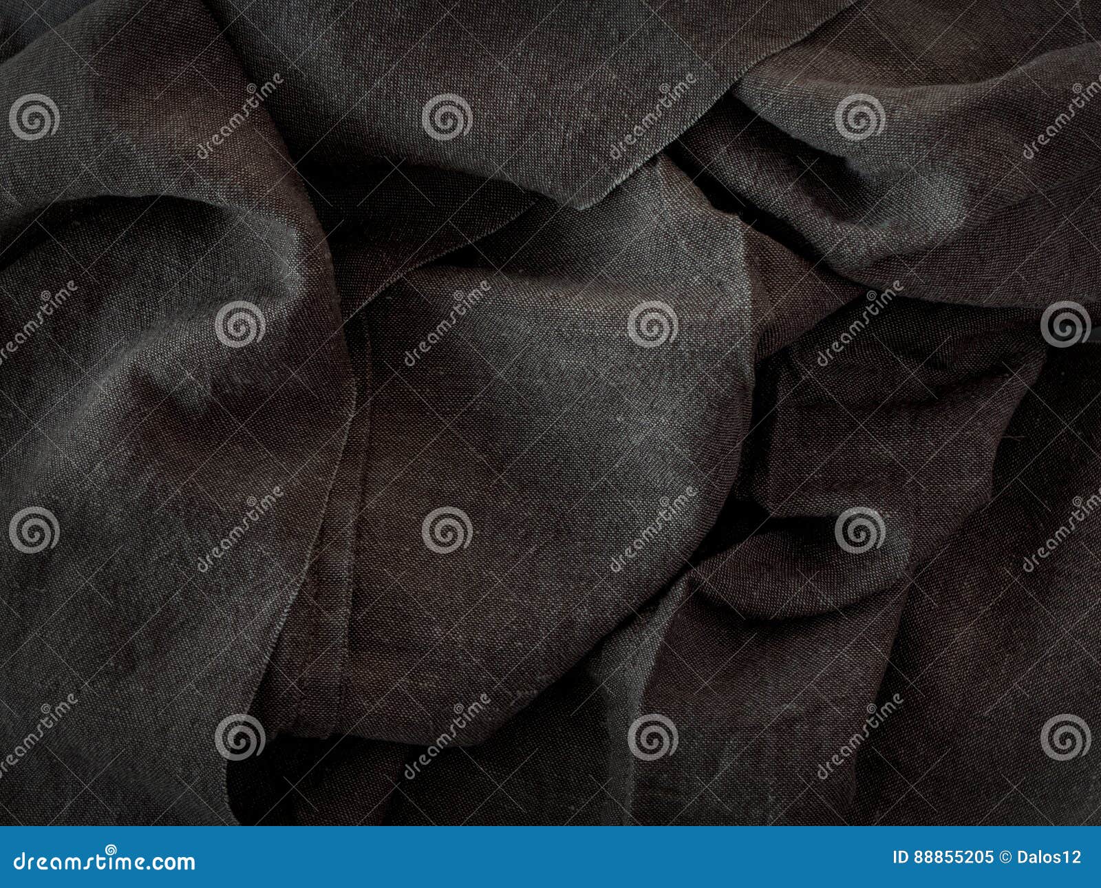 Wrinkled Fabric Texture Background Stock Image - Image of cloth ...