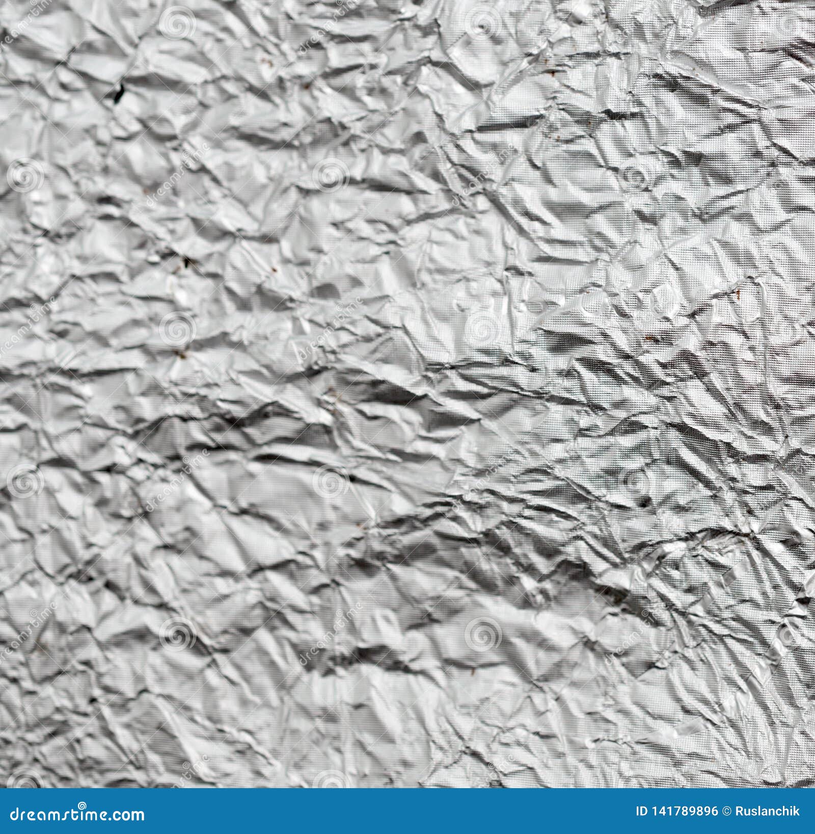 Wrinkled foil stock photo. Image of foil, sheet, texture - 141789896