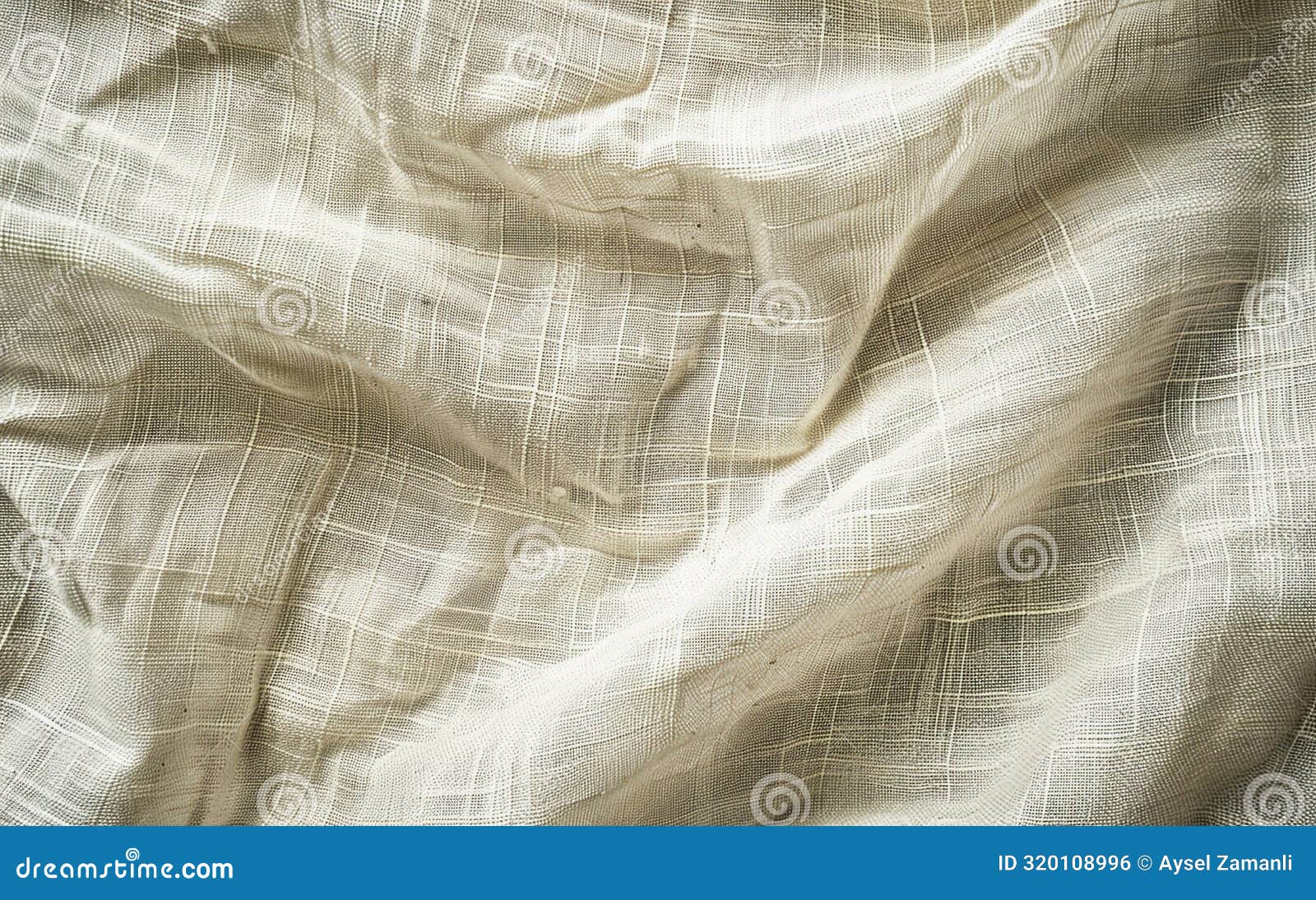 Wrinkled Linen Paper Texture Background with Subtle Natural Light Stock ...