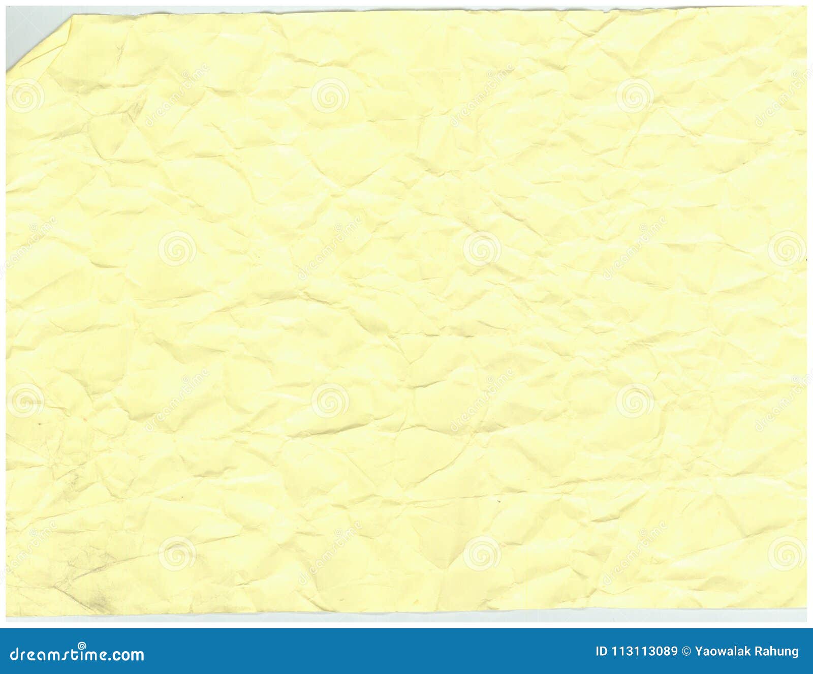 Wrinkled Old Paper Texture Pattern Background Stock Image - Image of ...