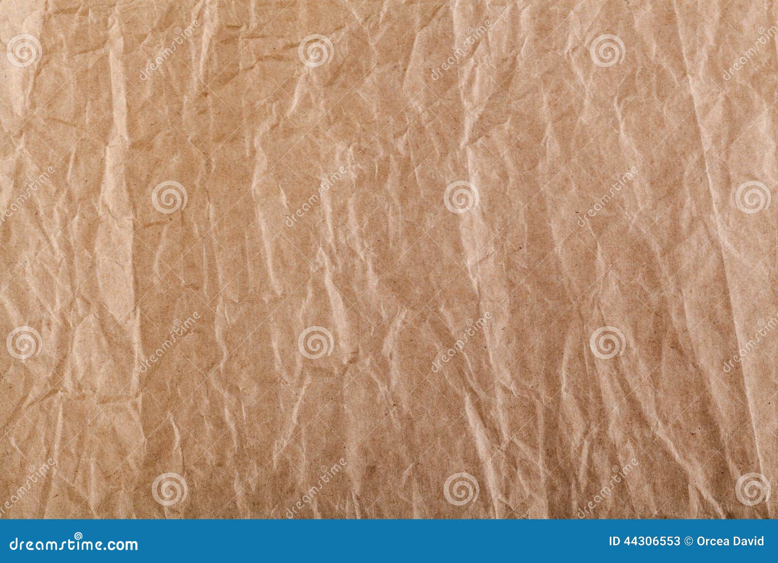 Wrinkled Paper stock image. Image of detail, cardboard - 44306553