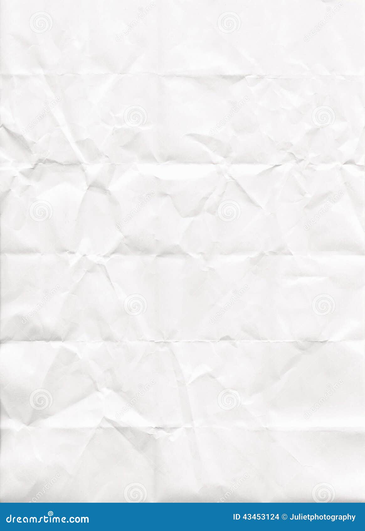 Wrinkled Paper Texture or Background Stock Photo - Image of retro ...