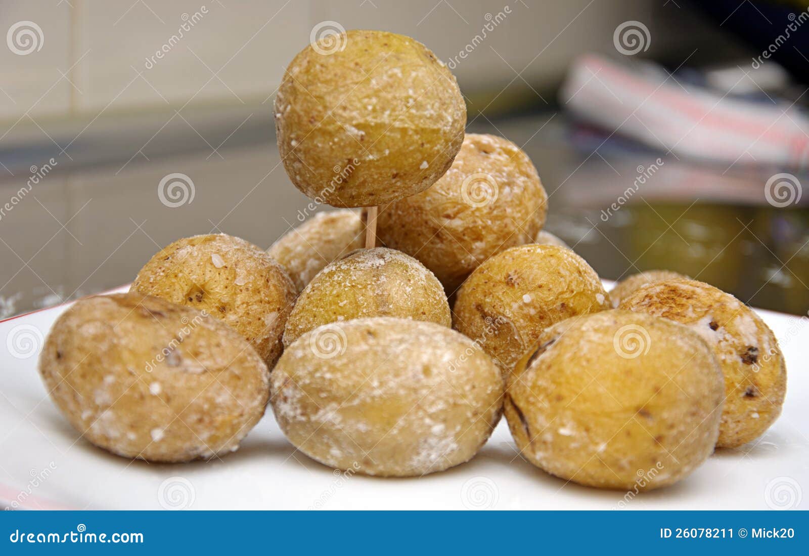 Wrinkled potatoes stock image. Image of nutritious, wrinkled - 26078211