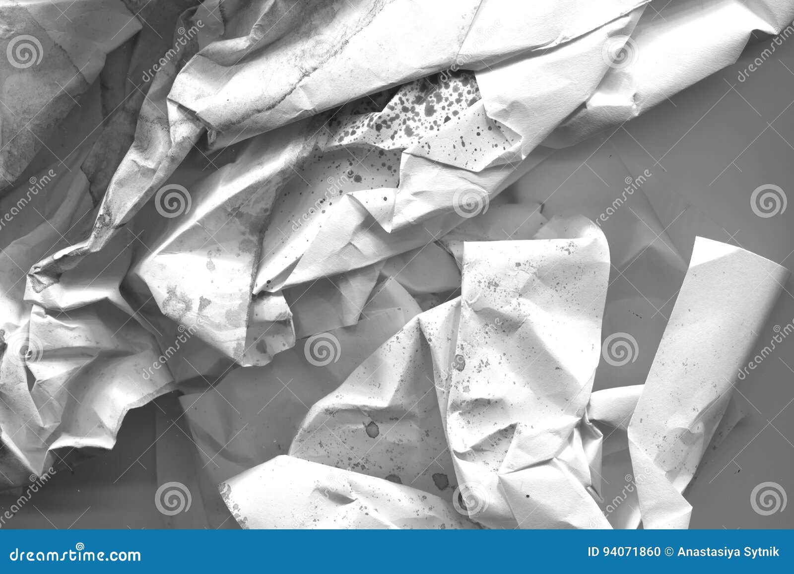 Wrinkled,smash Paper. Very Hight Resolution. Geometric Graffiti ...