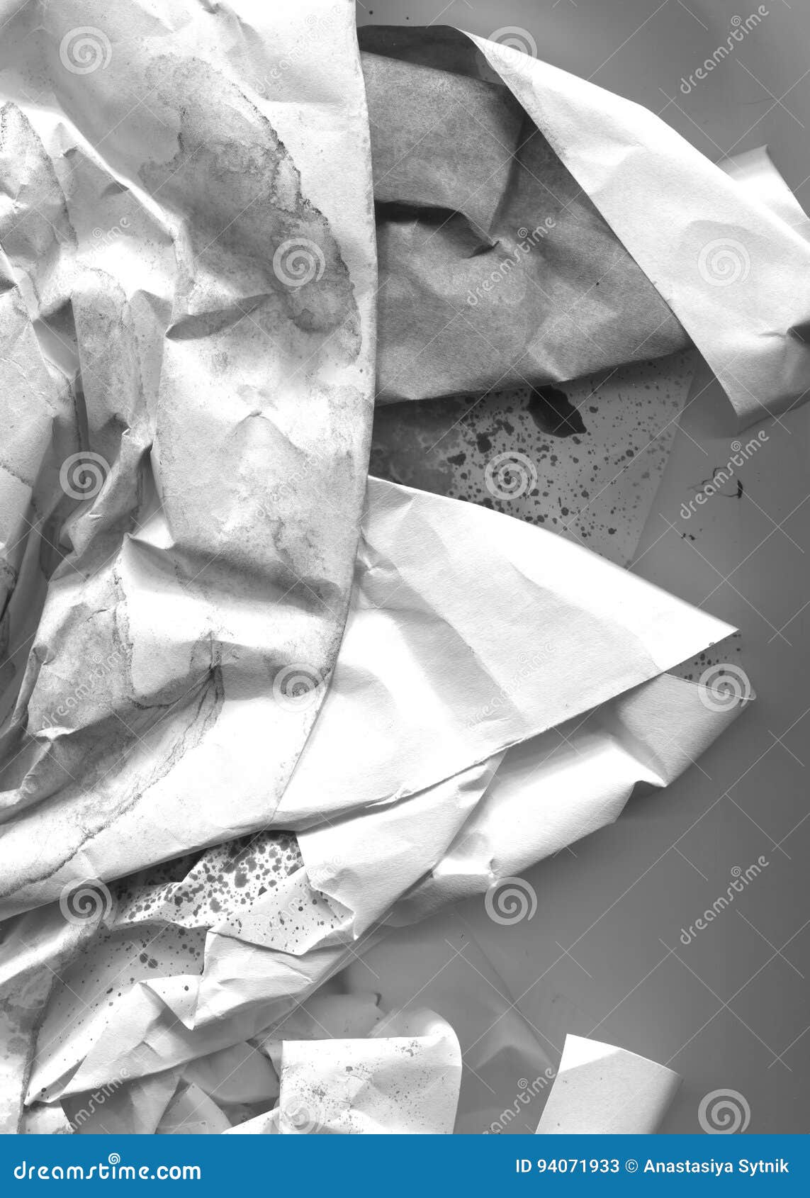 Wrinkled,smash Paper. Very Hight Resolution. Geometric Graffiti ...