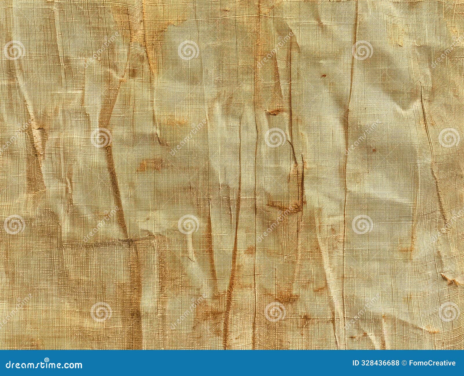Wrinkled and Stained Beige Fabric Texture Stock Illustration ...