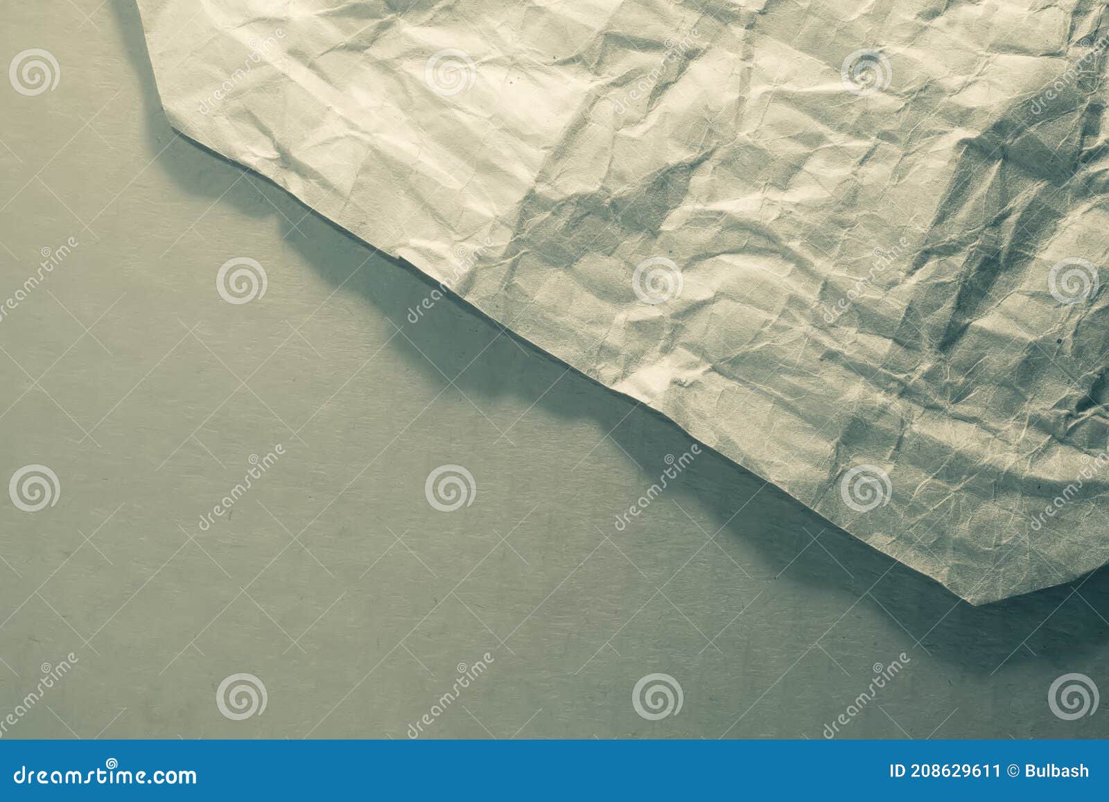 Crumpled Plane of Rough Paper Stock Image - Image of ancient, grunge ...