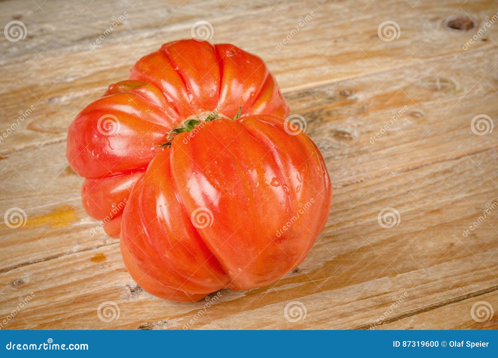 Wrinkled tomato stock photo. Image of wrinkled, table - 87319600