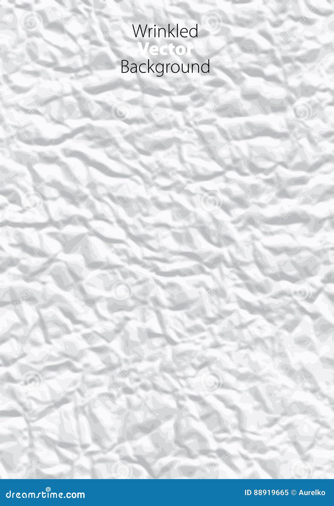 Wrinkled vector stock vector. Illustration of folded - 88919665