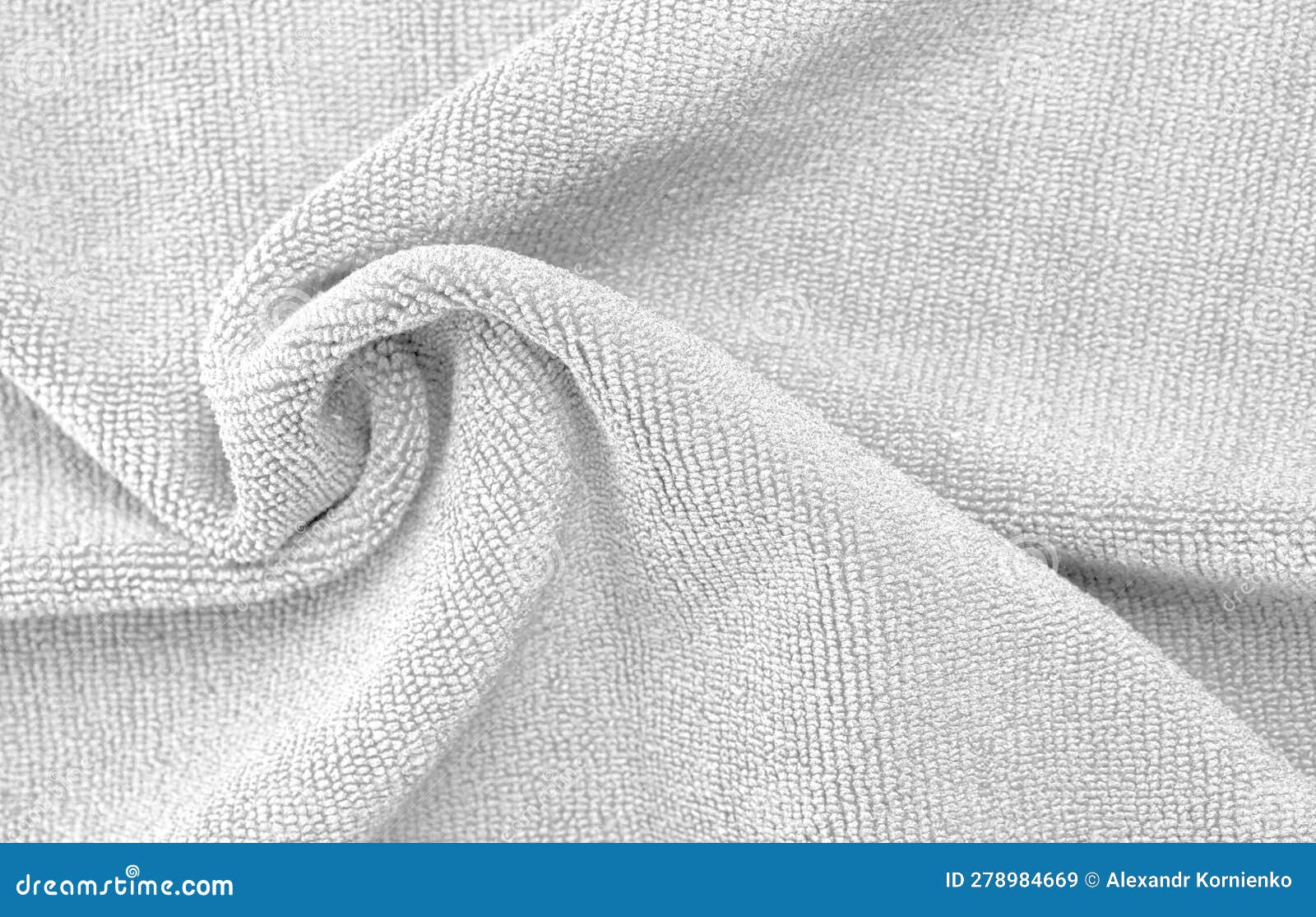 Wrinkled Blue Microfiber Cloth Texture Stock Image - Image of ...