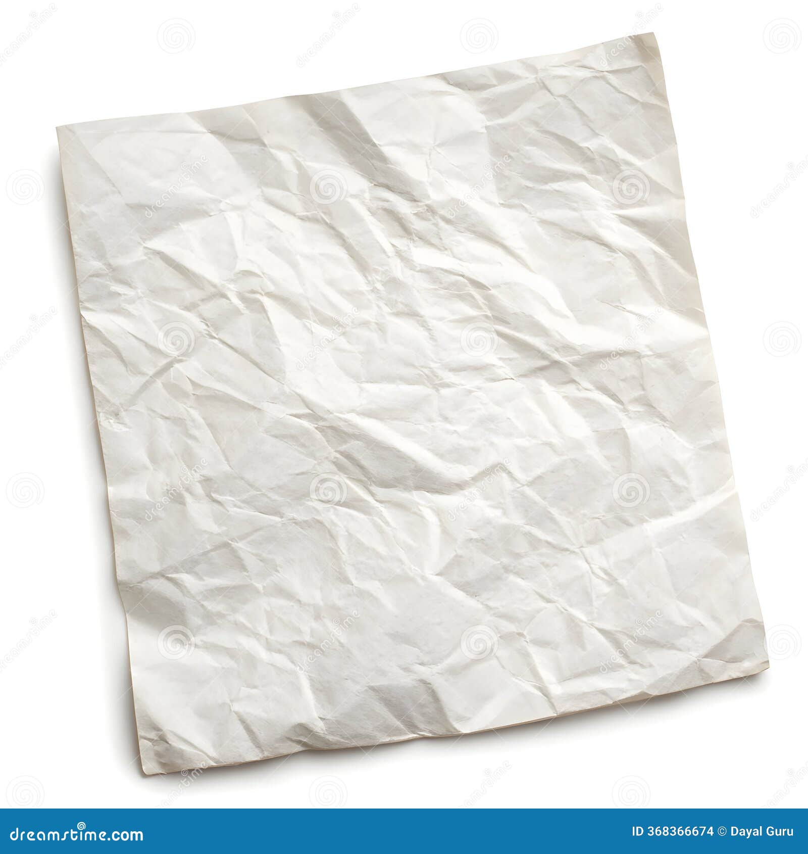 Wrinkled White Paper Texture Royalty-Free Stock Image | CartoonDealer ...