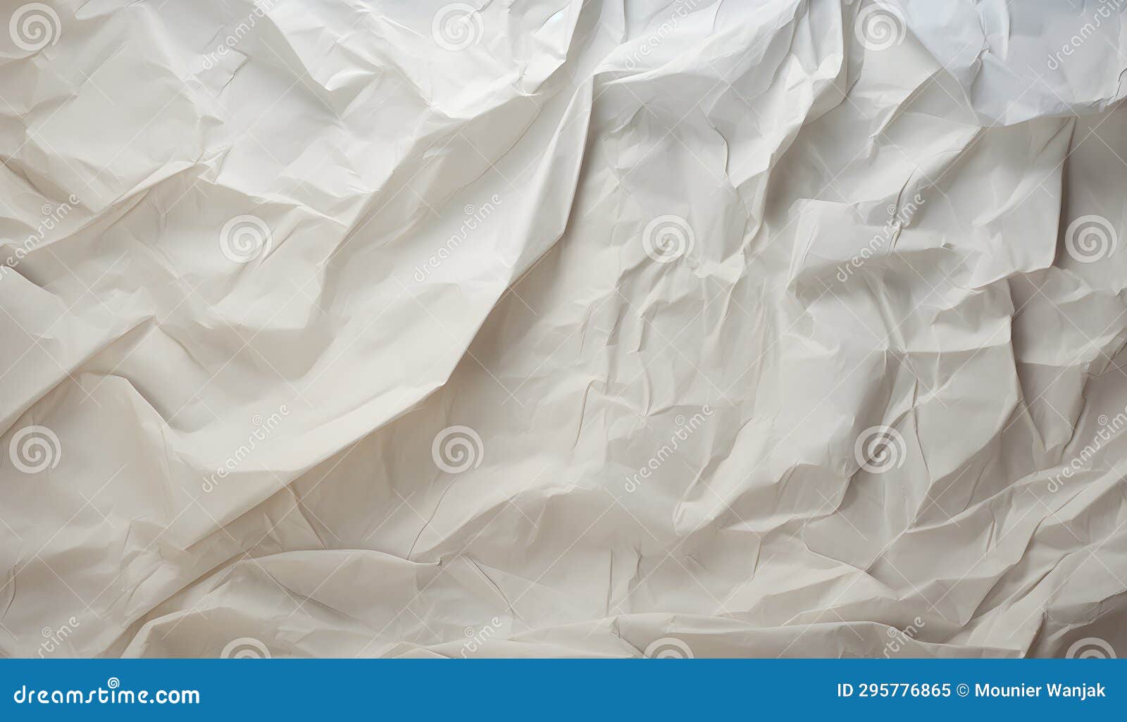 Wrinkled white paper stock illustration. Illustration of cardboard ...