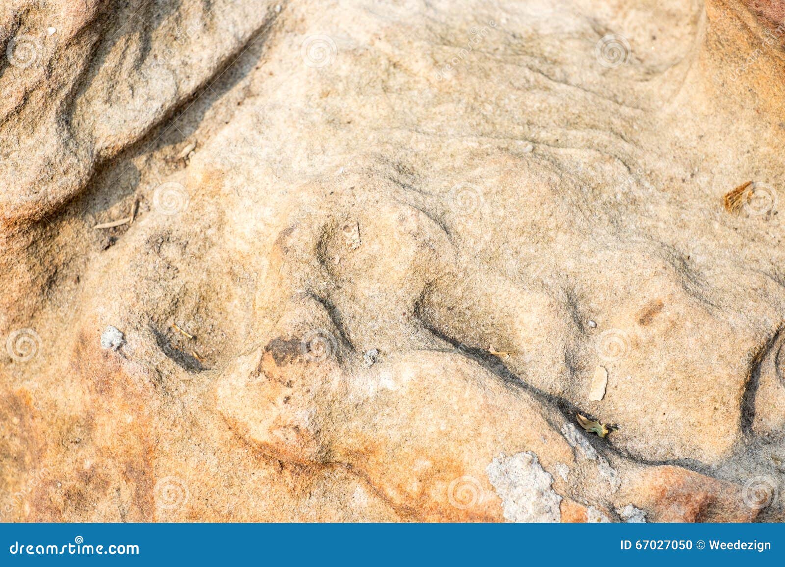 Wrinkles Sand Stone Texture Background Stock Photo - Image of brown ...