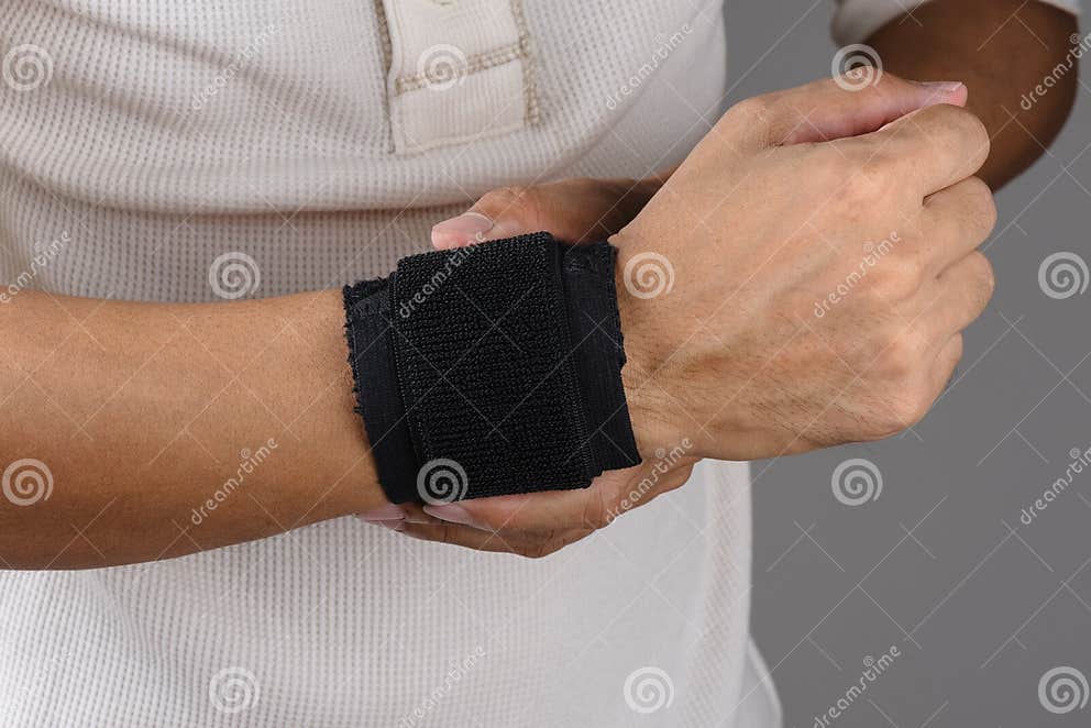 Wrist support stock image. Image of sport, compression - 84522907