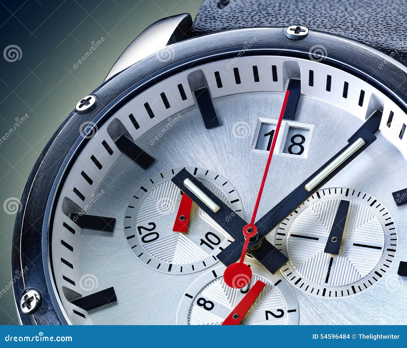 Wrist Watch on Black Background Stock Photo - Image of watch, objects ...